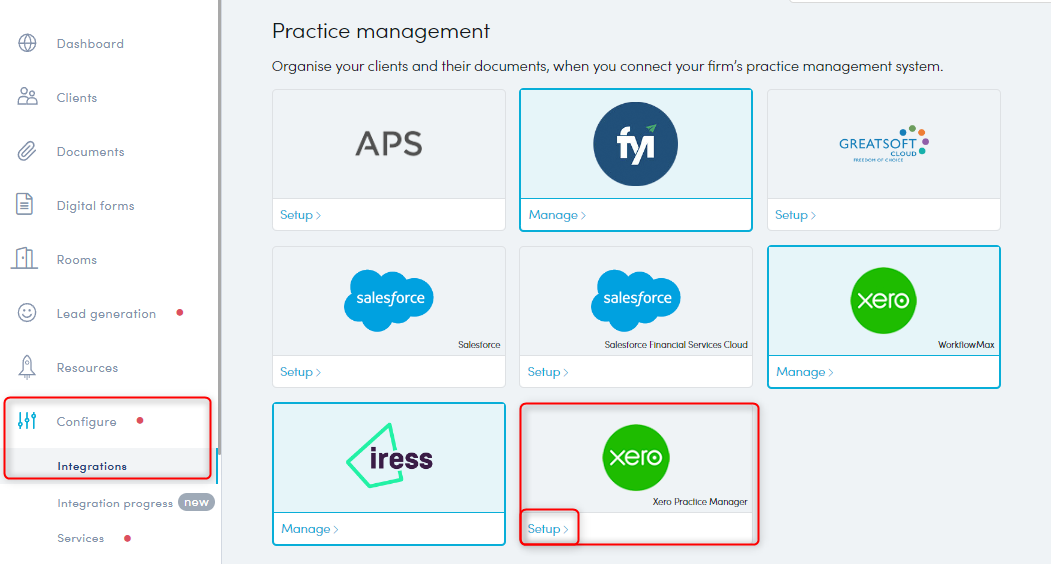 How to set up your Xero Practice Manager (XPM) Integration – Wealth Portal