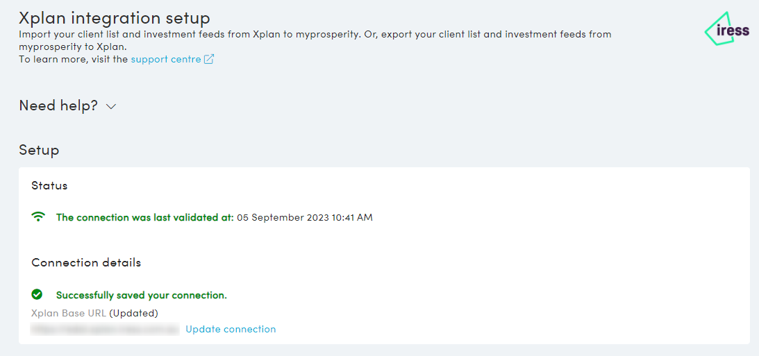 How do I reconnect the Xplan integration? – Wealth Portal